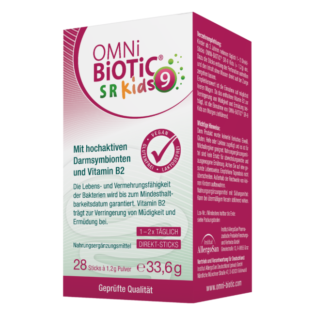 OMNi-BiOTiC® SR-9 Kids Direkt-Sticks | Jetzt online bestellen