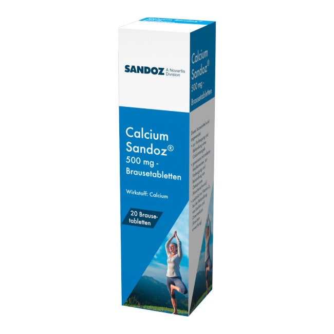Calcium Sandoz, 20 Brausetabletten | Jetzt online bestellen